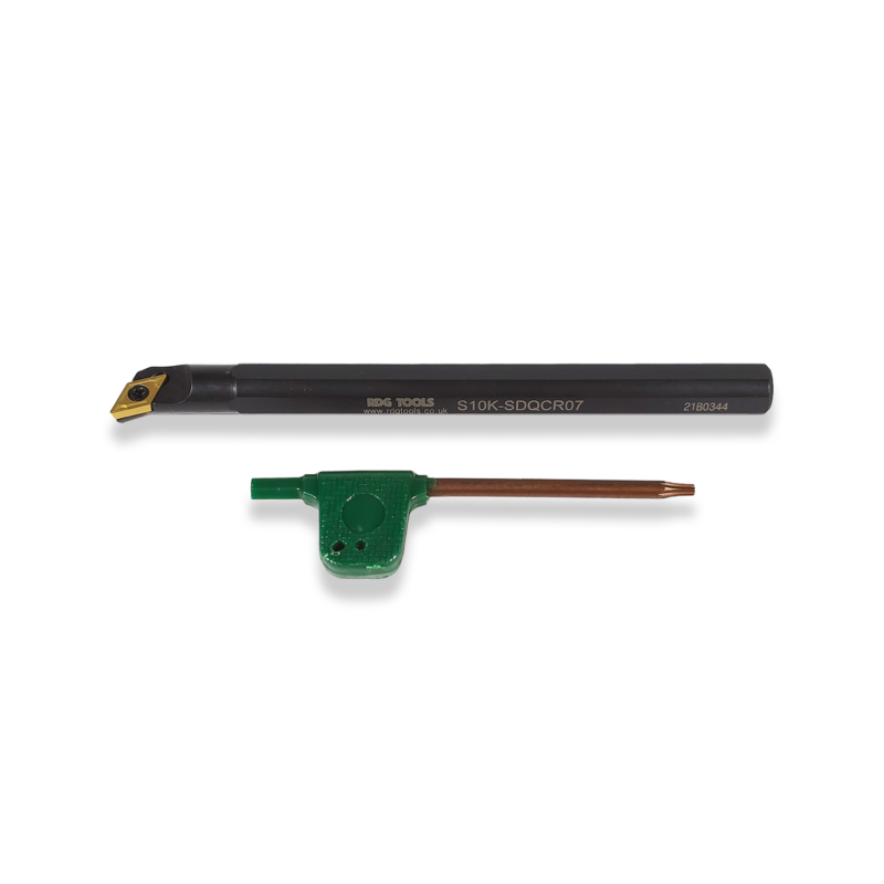 10MM Lathe indexable boring bar DCMT 07 - Myford Tools