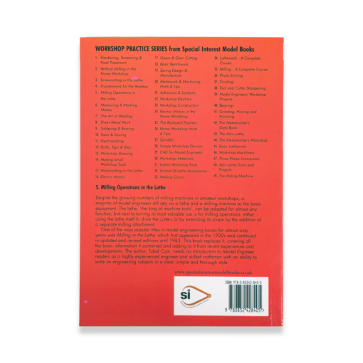 BOOK 5 - MILLING OPERATIONS IN THE LATHE - Myford Tools