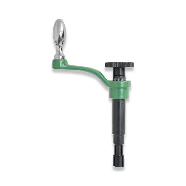 GREEN SPINDLE DRIVING HANDLE 20/197 IN FITTED HARD CASE - Myford Tools