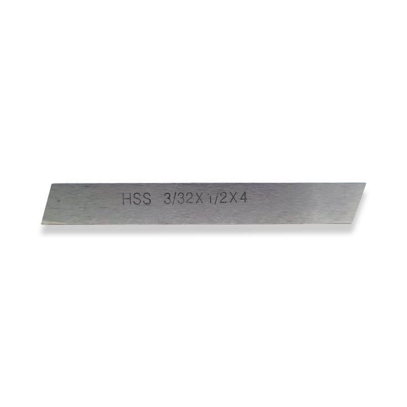 HSS PARTING BLADE 3/32" x 1/2" x 4" 78175E - Myford Tools