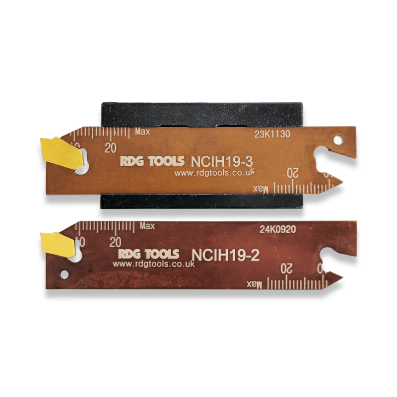 10mm Indexable Parting System 2mm & 3mm Blades - Myford Tools