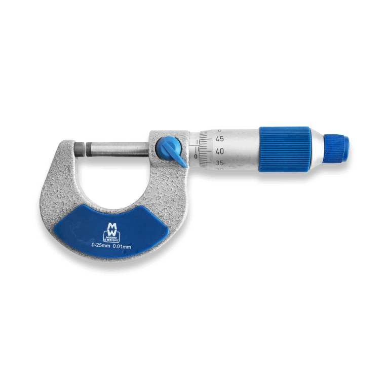 Moore & Wright Micrometer Metric 0-25MM MW200-01 Outside Micrometer ...