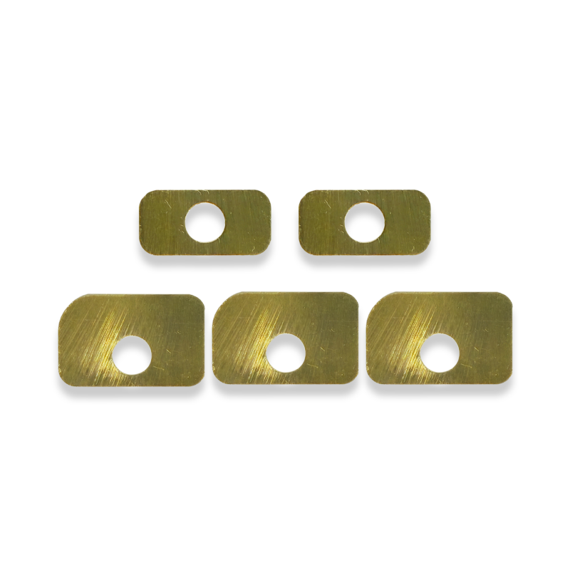 K26 & K50. FULL SET OF SADDLE SHIMS 70/1304 & 70/1305 SC150 - Myford Tools