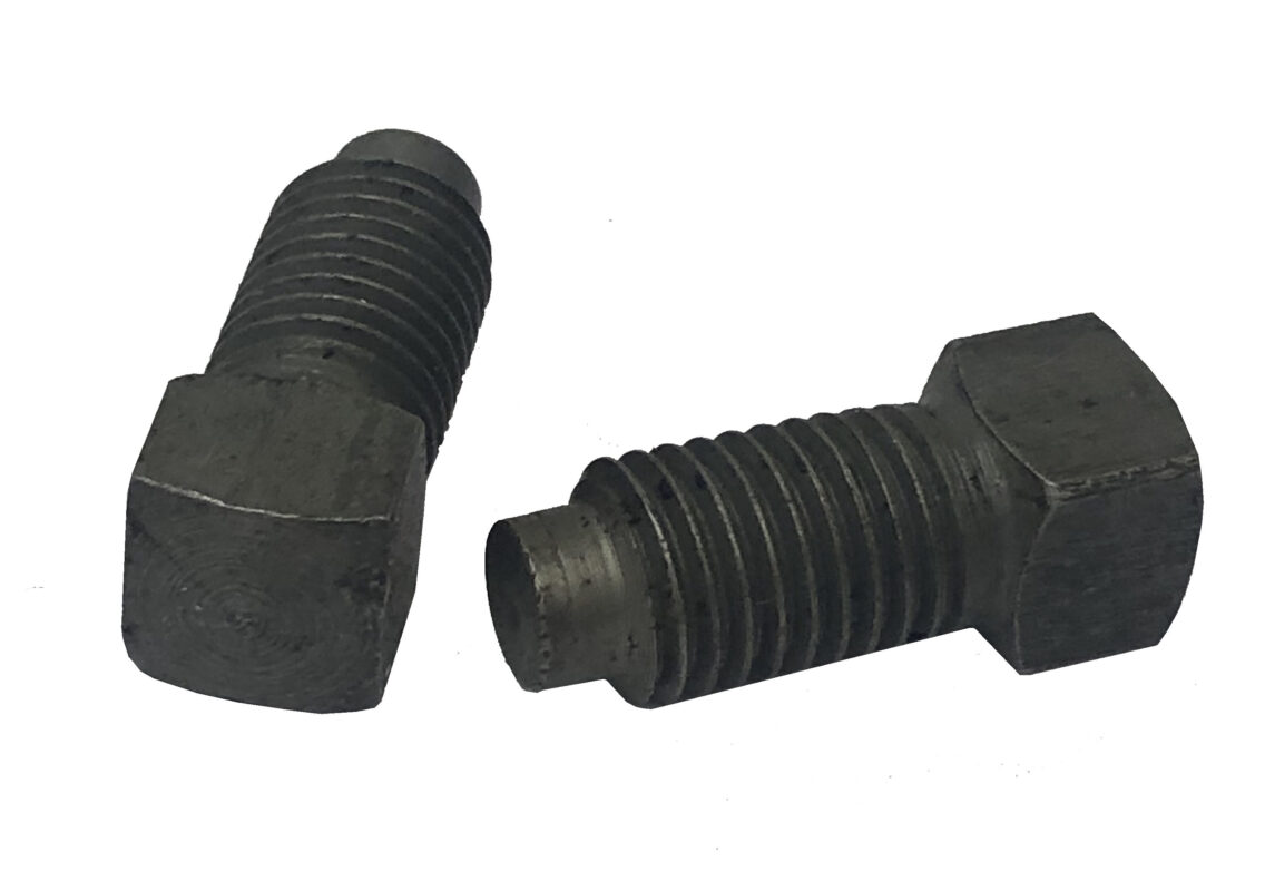 38. PAIR 3/8" BSF SQUARE HEADED SCREWS FOR CROSS SLIDE (FOR OLDER ...