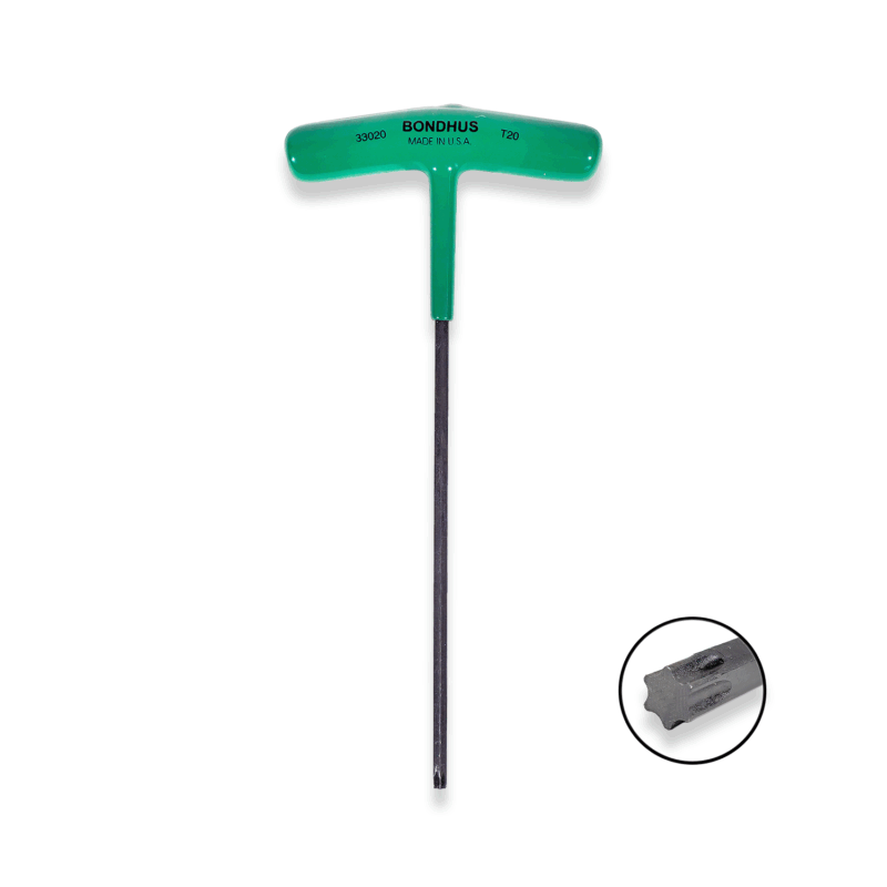 BONDHUS T-Handle T20 Torx Hex Driver 33020 - Myford Tools