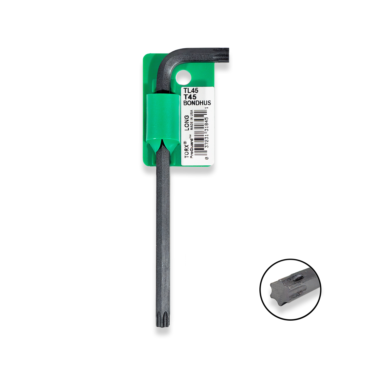 BONDHUS T45 Long Arm Torx 45 Allen Key 31845 - Myford Tools