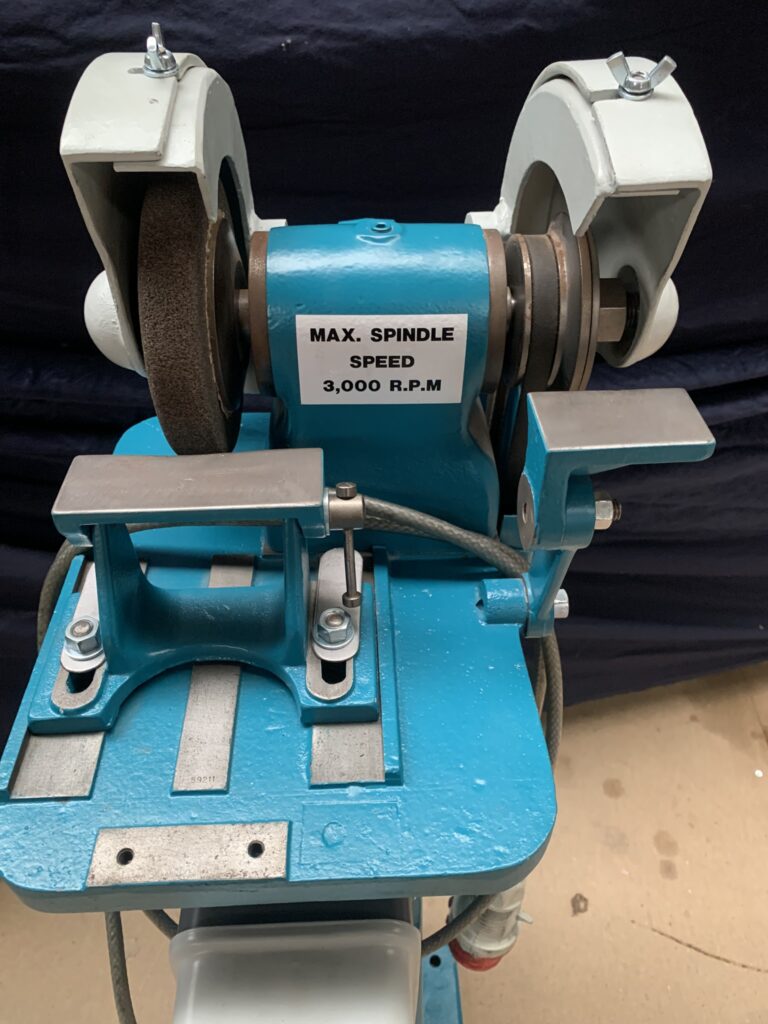 Wadkin floor standing grinder 3 phase bench grinder - Myford Tools