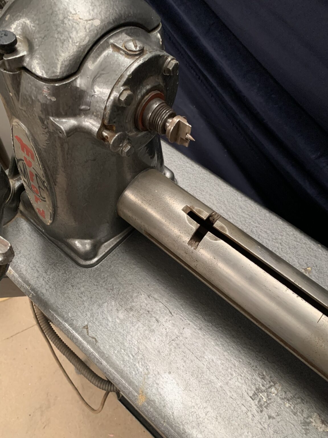 Myford ML8 wood lathe with cabinet bowl turning attachments motor ...