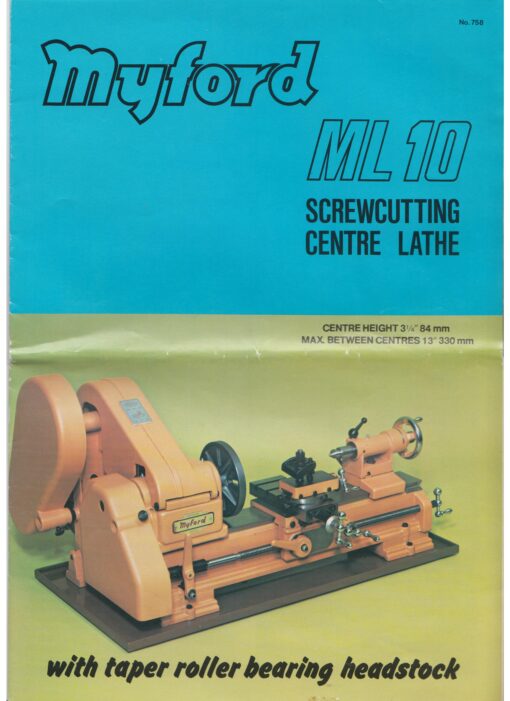 Archive - Myford Tools