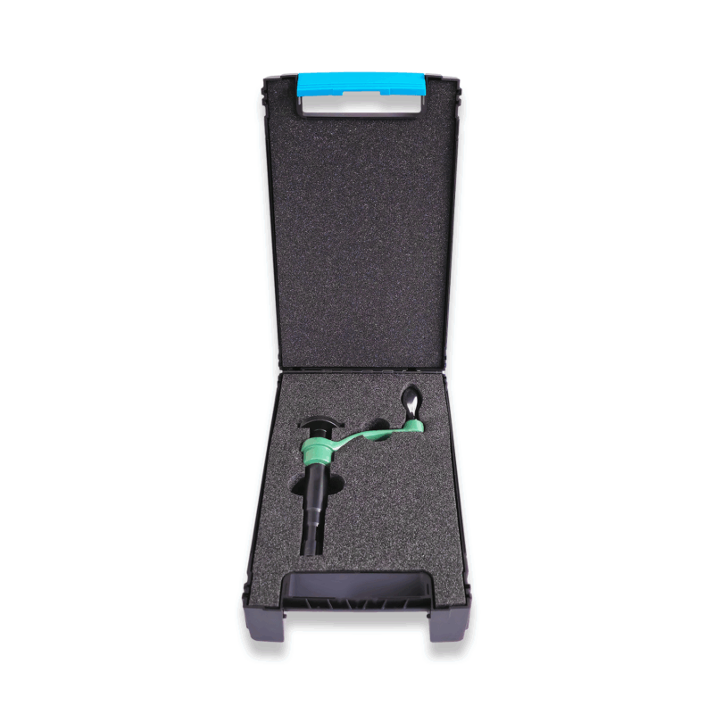 GREEN SPINDLE DRIVING HANDLE 20/197 IN FITTED HARD CASE - Myford Tools