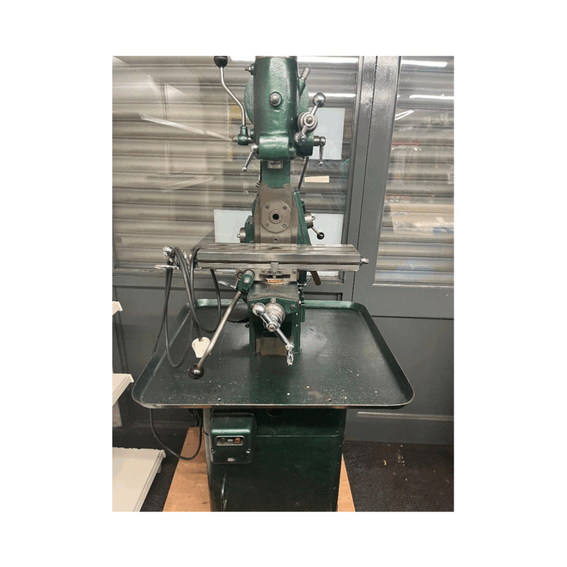 Centec 2A milling machine horizontal / vertical on cabinet 2mt head ...